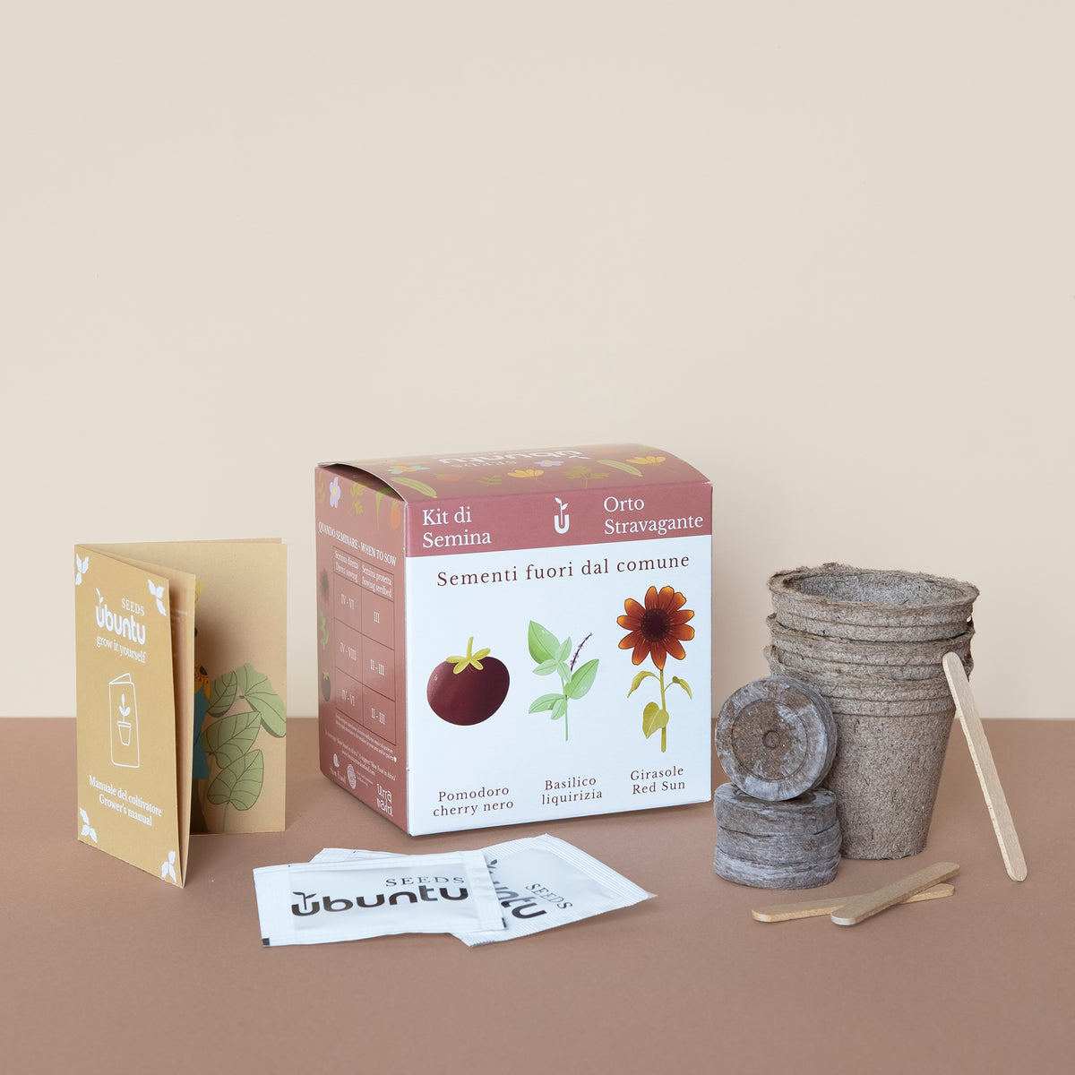 Kit di Semina con Semi Particolari - Ubuntu Seeds – Ubuntu Pack